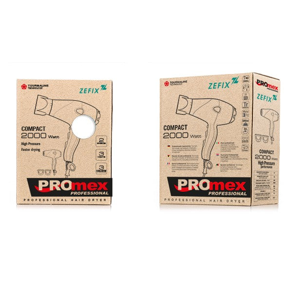 Séchoir compact Zefix - 2000W - PROMEX – Keraliss-lissage